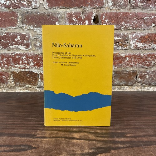Nilo-Saharan: Proceedings From 1St Nilo-Saharan Linguistic.. By ...