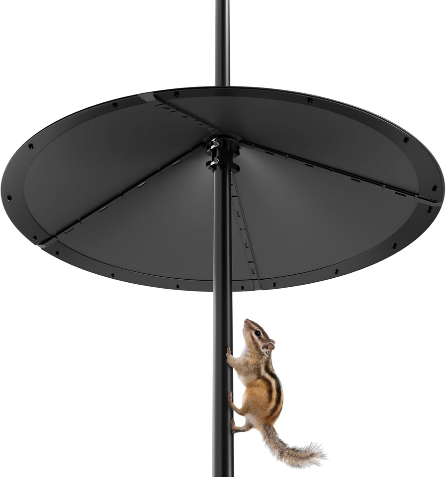 24 Inch Large Squirrel Baffle for Bird Feeder Pole, Squirrel Proof Bird ...