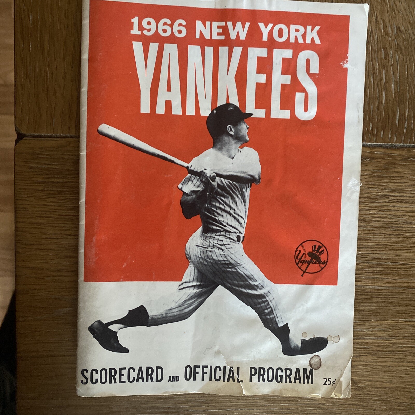 1966 New York Yankees Scorecard and Official Program | eBay
