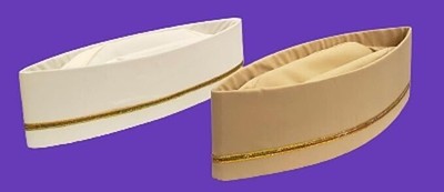 Handstitch Topi/Cap/Turban Wedding/Pooja and Traditional Functio (pack ...