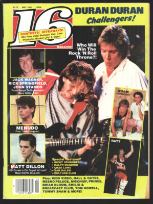 MAG: 16 Magazine 5/1985-Hall & Oates-Matt Dillon-Kidd Video-Prince ...