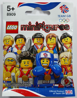 Lego Minifigures Team GB Series Sealed Random Mystery Blind Bag Packet ...