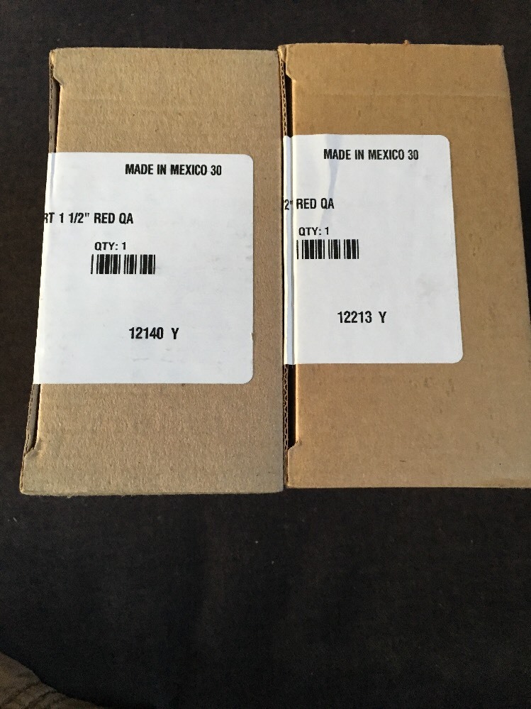 Lot Of 2 Simplex 4905-9937 0742295 Fire Alarm Red Skirt Surface Mount ...