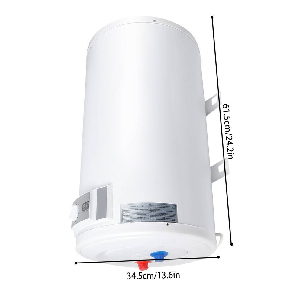 Elektrospeicher Warmwasserspeicher Boiler Elektroboiler mit LED Temperat | eBay