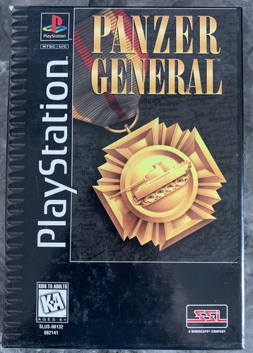 Panzer General (Sony PlayStation 1, 1996) 16685082149| eBay