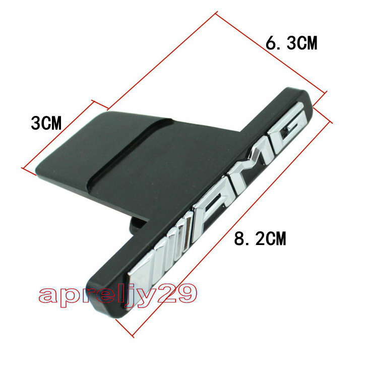 Panamericana Front Grille Radiator Badge For Mercedes Benz AMG GT ...