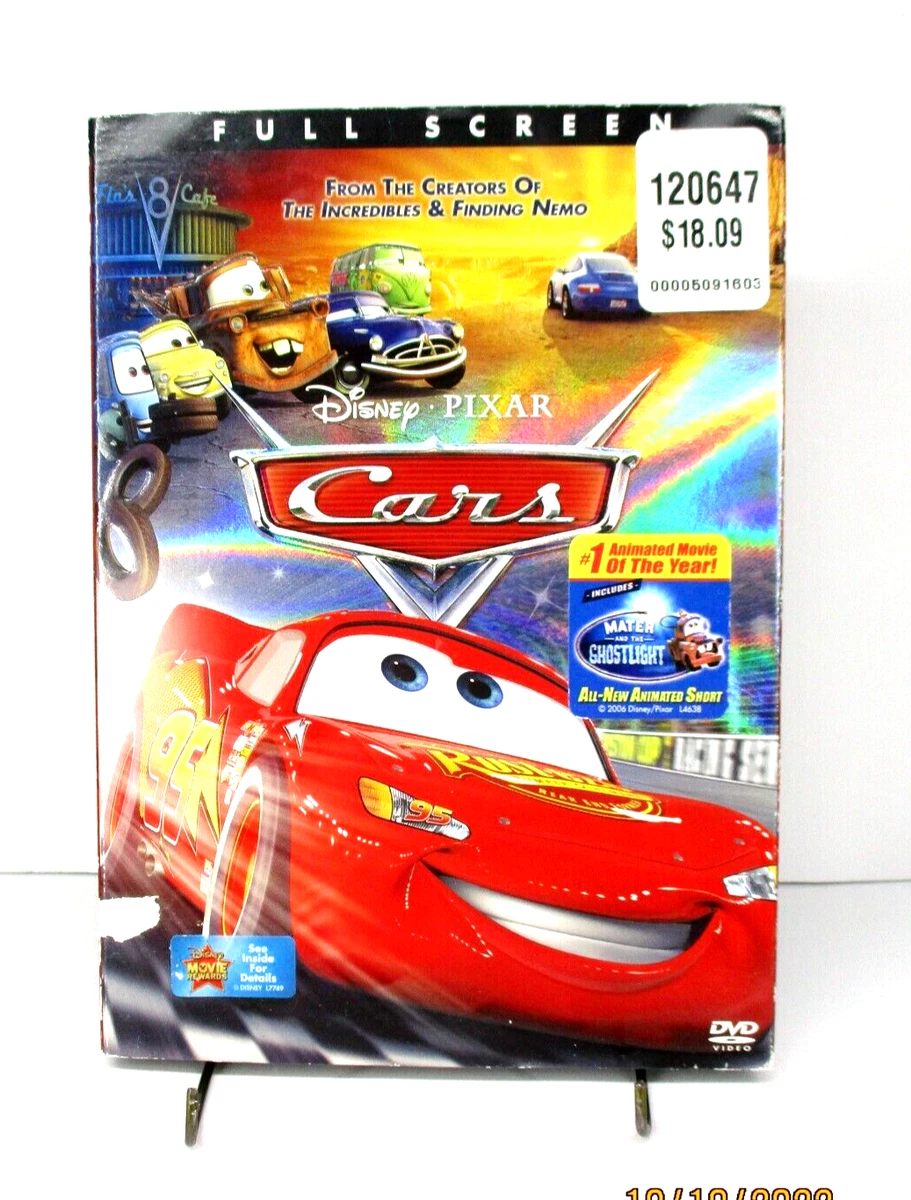 Cars Movie Dvd Cover