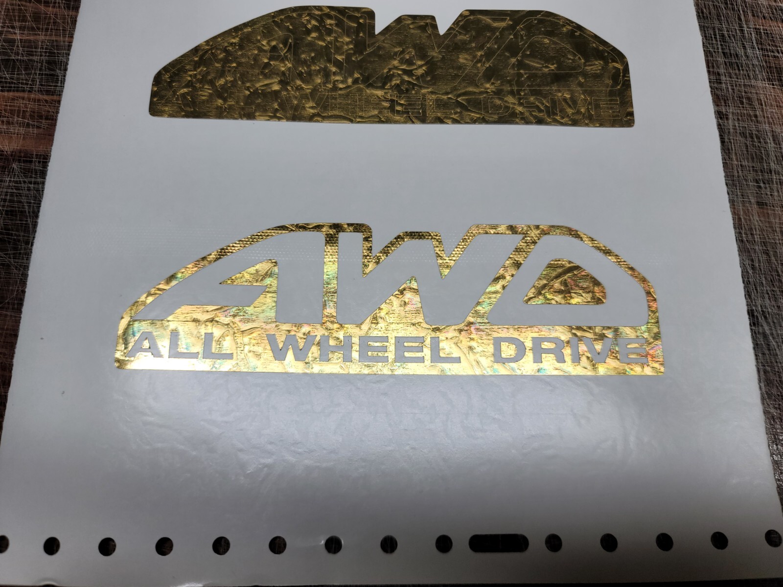 All Wheel Drive Sticker Decal FOR JDM AWD Subaru Mitsubishi Evo STI WRX ...