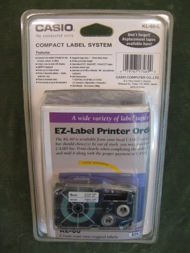 Casio KL-60L Label Thermal Printer for sale online | eBay