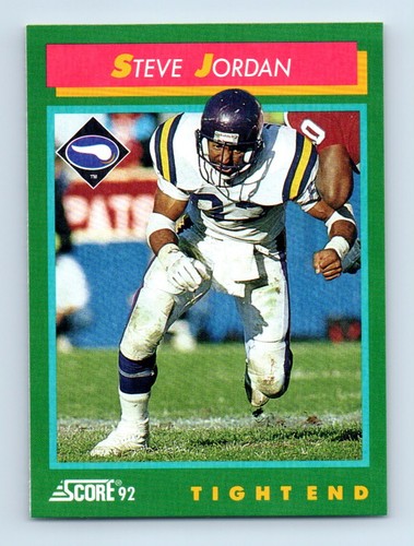 1992 Score Steve Jordan Minnesota Vikings #300 | eBay