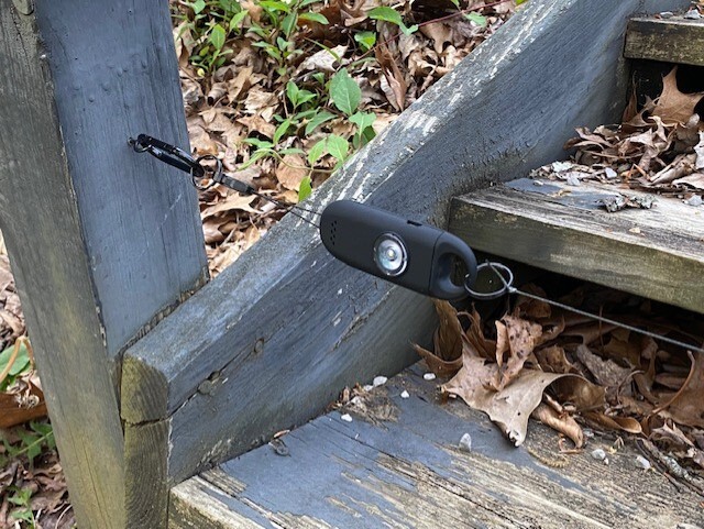 Watchman Tripwire Alarm Strobe & Siren Rechargeable Duel Alert With XT ...