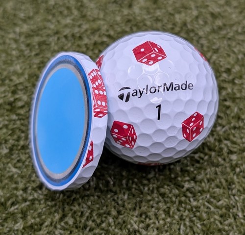 TaylorMade Tp5 Golf Ball Marker Cross Section Limited Edition Tp5x Dice ...