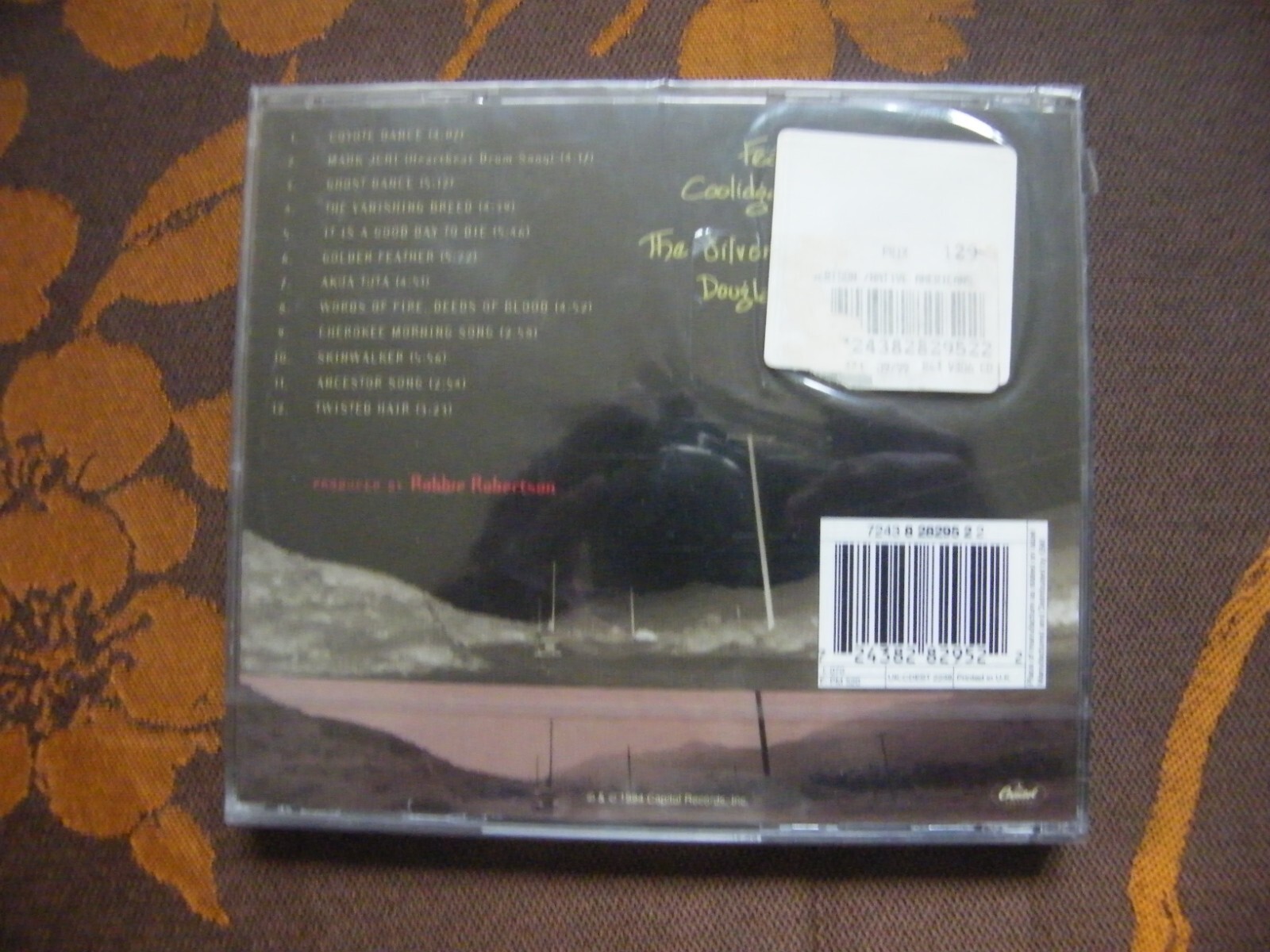 CD ROBBIE ROBERTSON & THE RED ROAD ENSEMBLE-Music For The Native..(1994 ...