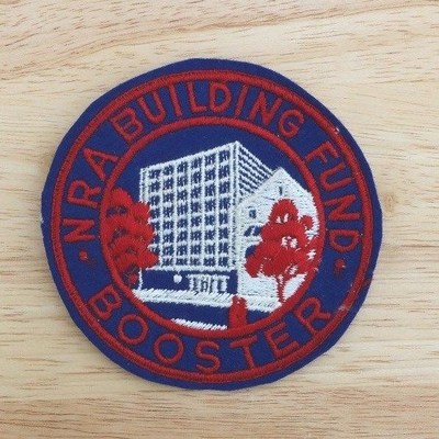 NRA Patch, NRA Building Fund Booster Patch, National Rifle Association ...