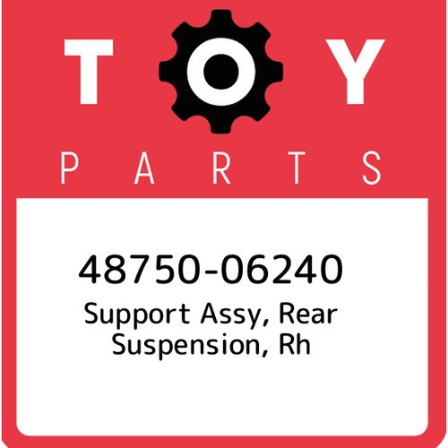 48750-06240 Toyota Support assy, rear suspension, rh 4875006240, New ...
