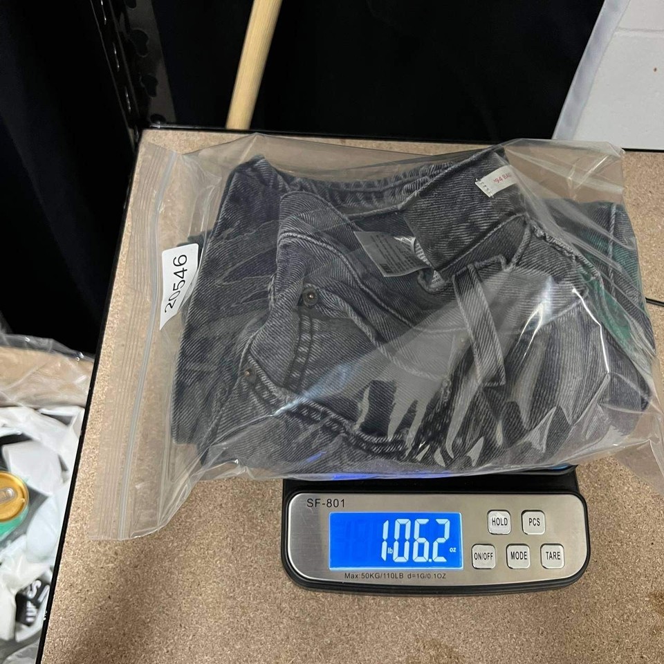 Levi's Jeans Women 30x29 Gray Baggy Bootcut Denim Pants Faded Outdoor ...