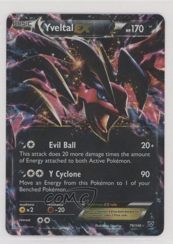 Yveltal EX Pokémon XY Base Set #79 10j2 | eBay