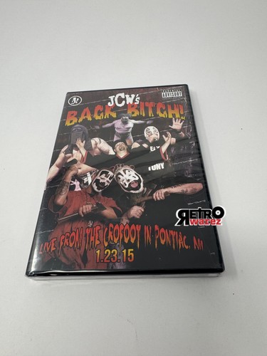 JCW - Back Bxtch! 2015 DVD SEALED insane clown posse Juggalo wrestling ...