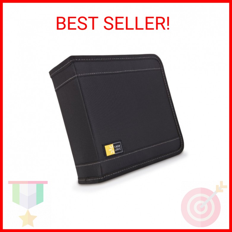 Case Logic CDW-32 32 Capacity Classic CD Wallet (Black) | eBay
