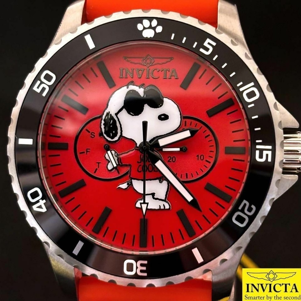 Snoopy INVICTA New Snoopy Mens Watch | eBay