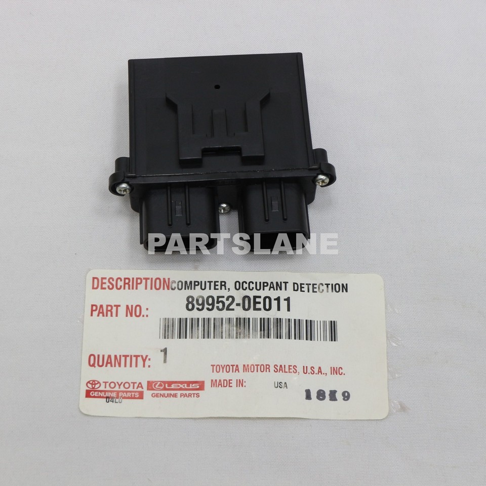 89952-0E011 Toyota OEM Genuine COMPUTER, OCCUPANT DETECTION | eBay