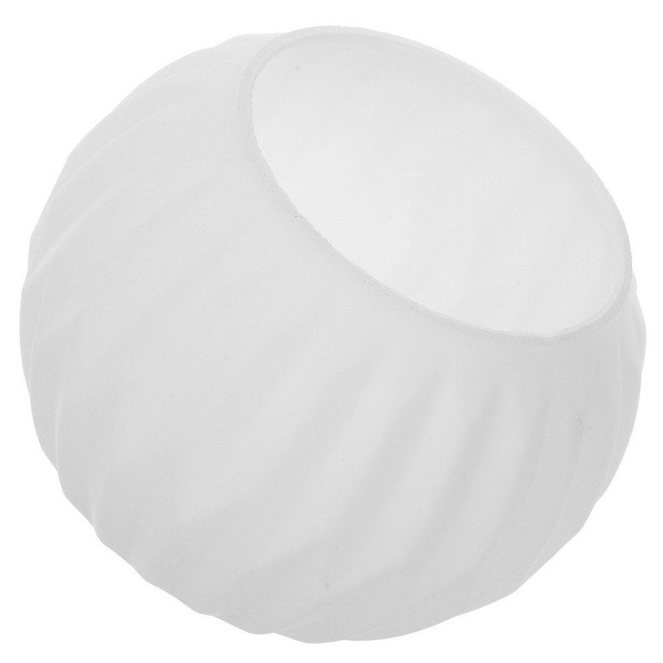 Glass Ball Lamp Shade: 150mm Diameter E27 White Globe Cover Replacement ...