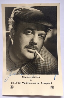 Stanislav Ledinek signiert +1969 Original Karte Unterschrift Autogramm Signatur | eBay.de