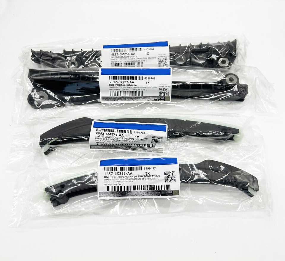 NEW Camshaft Phaser Sprocket, Timing Tensioner, Guides, Chain Kit Fit ...