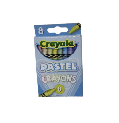 Crayola Pastel Crayons: Gentle Colors for Enhanced Creative Expression ...