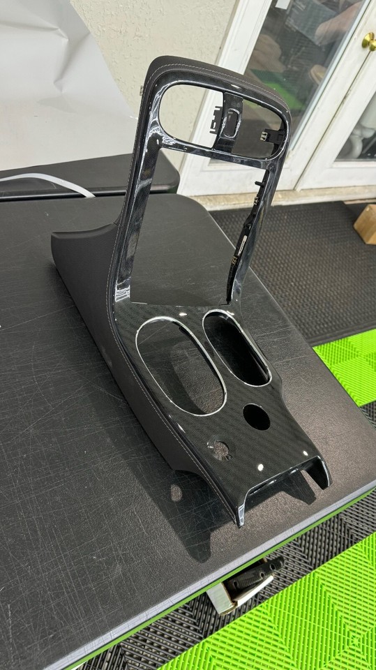 2005 - 2013 Corvette C6 Carbon Fiber Center Console Radio Bezel Trim ...