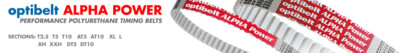 OPTIBELT ALPHA POWER Timing Belt AT10/1500 x 75mm wide | eBay UK