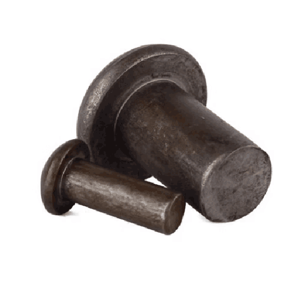 M16 half round head rivets iron rivet solid knockout clinch nails GB867 ...