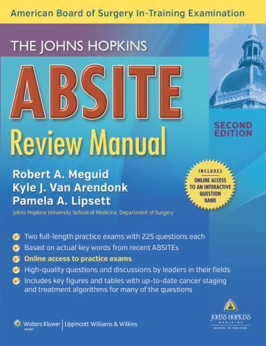 Johns Hopkins ABSITE Review Manual by Robert A. Meguid, Pamela A ...