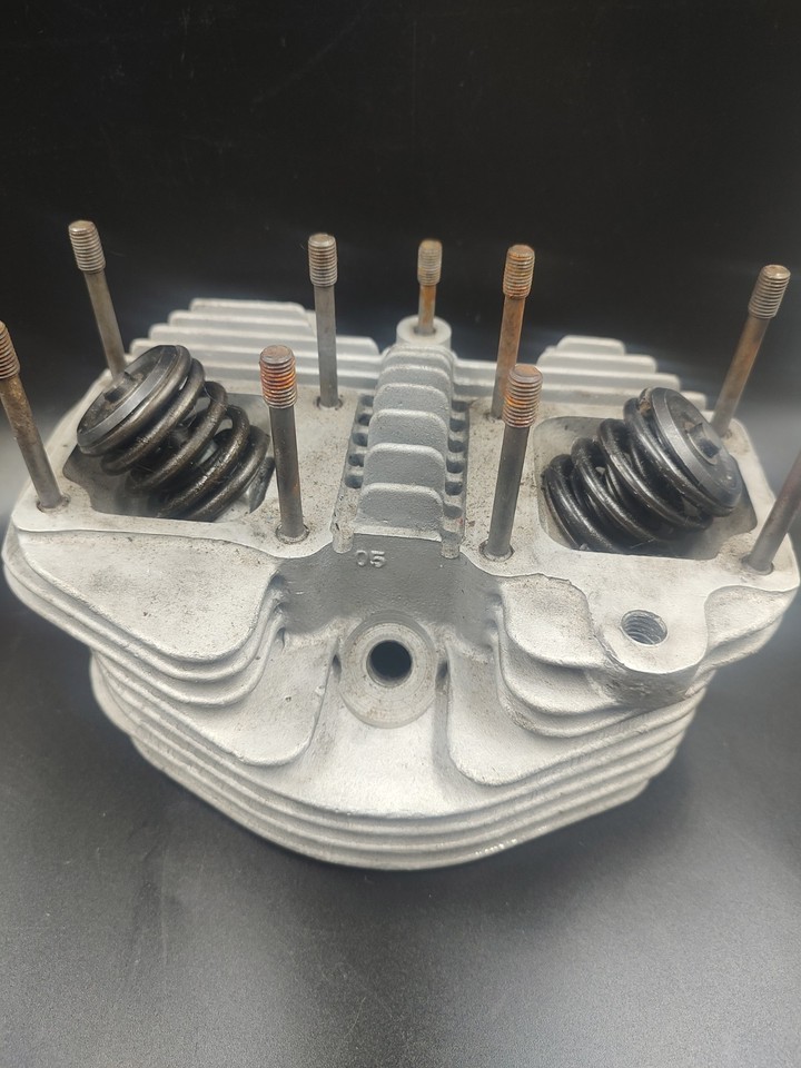 Harley Shovelhead Front & Rear Cylinder Heads | eBay