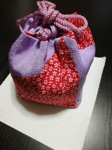Japanese Drawstring Bag Kinchaku For Kimono And Yukata | eBay