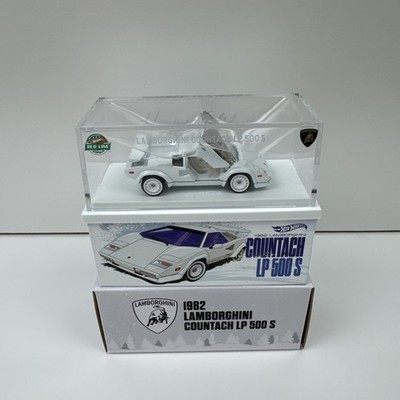 🔥Hot Wheels RLC Red Line Club Exclusive White ‘82 Lamborghini Countach ...