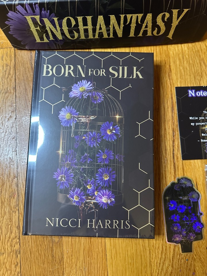 SIGNED Romance Cartel Enchantasy Box: Born For Silk By Nicci Harris | eBay