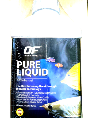 2000 ML (2L) Ocean Free Pure Liquide pour Eau Douce Arowana Ou Marine ...