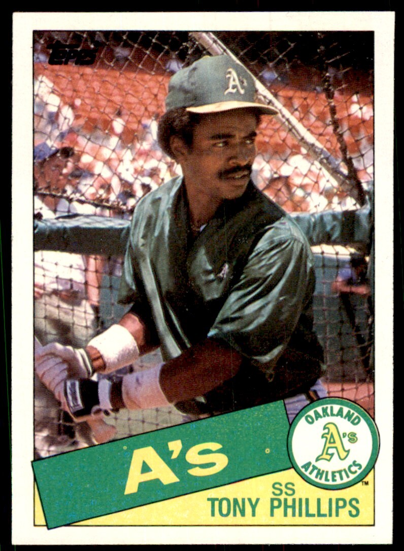 1985 Topps Tony Phillips Baseball Cards #444 | eBay