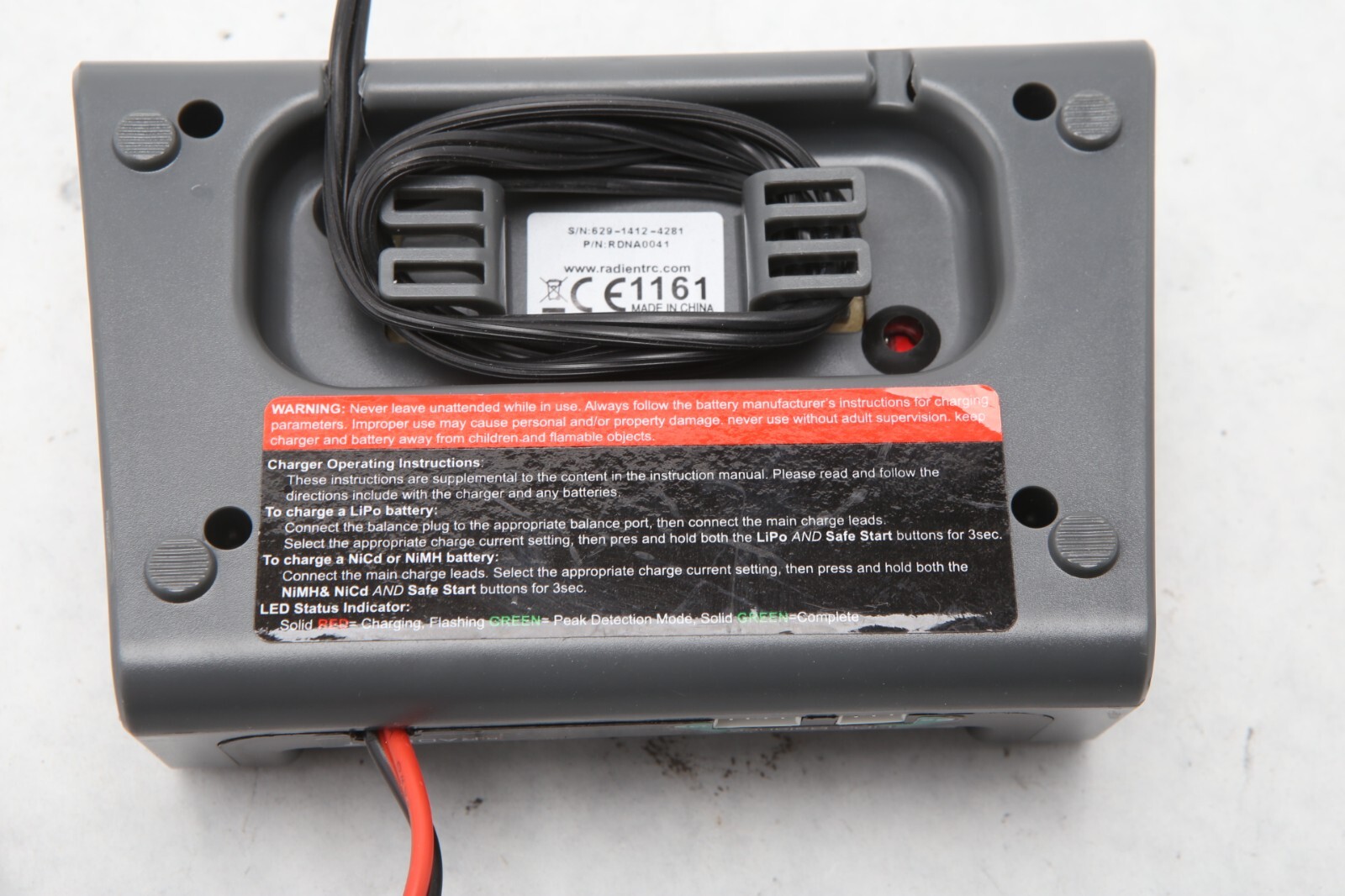 Primal Radient Multi-Chemistry AC Peak Detection Balance Charger ...