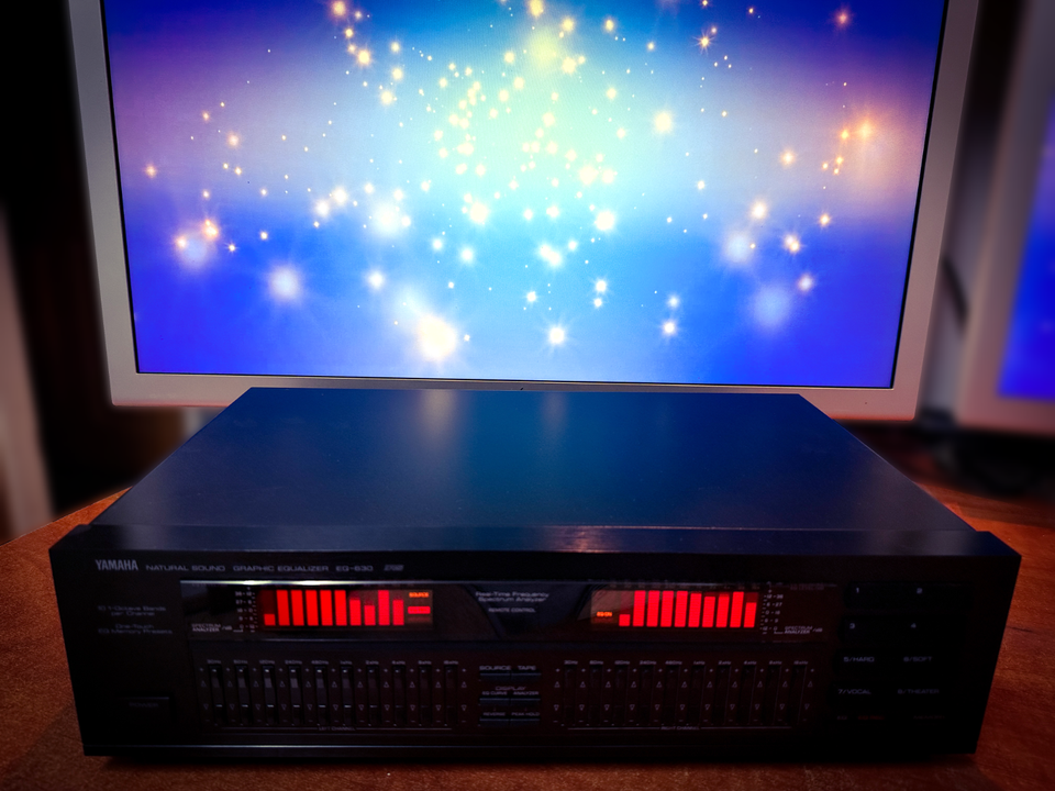 Yamaha EQ-630 🌈RaRe🌈 Vintage Stereo Graphic Equalizer | eBay