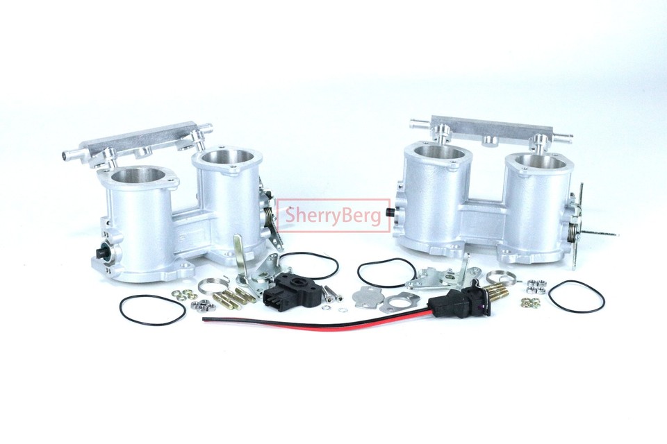 Dual 40IDF Throttle body kit injection TPS for Jenvey Dellorto EMPI ...