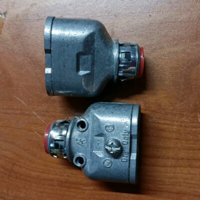 2 PCS ARLINGTON INDUSTRIES 3838AST SNAP2IT DUPLEX CONNECTOR, 3/8 IN. | eBay