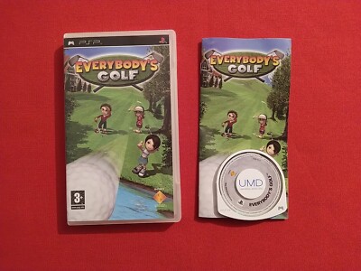 EVERYBODY'S Golf Psp sony PLAYSTATION Complete Pal FR | eBay