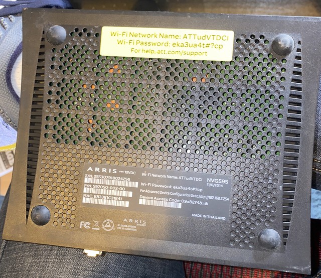 At&t ARRIS NVG595 Fiber Business Gateway AC Adapter for sale online | eBay