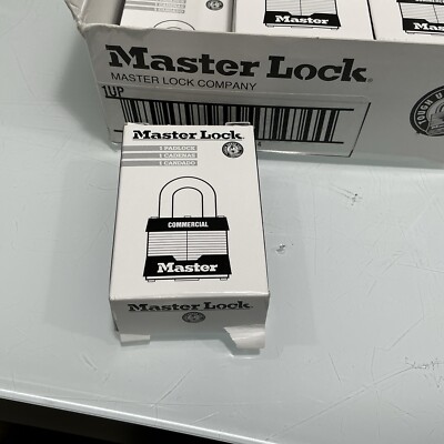Master Lock 1UP Padlock, Standard Shackle, Rectangular Steel Body (Qty ...