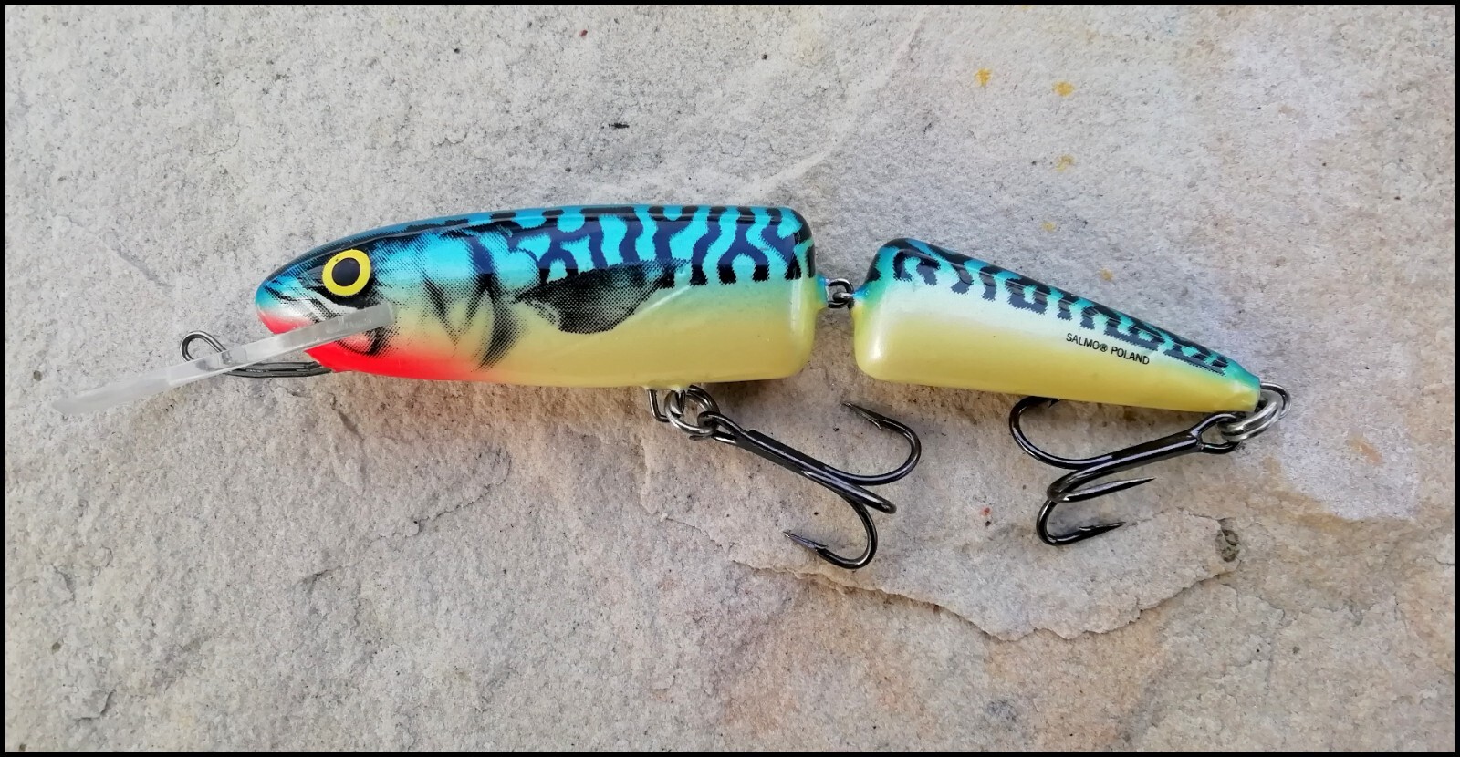 FISHING LURES SALMO WHITEFISH JOINTED JDR 13 cm, 19 g, MB (Blue ...