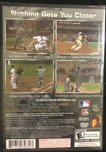 MLB 08: The Show (Sony PlayStation 2, 2008) for sale online | eBay