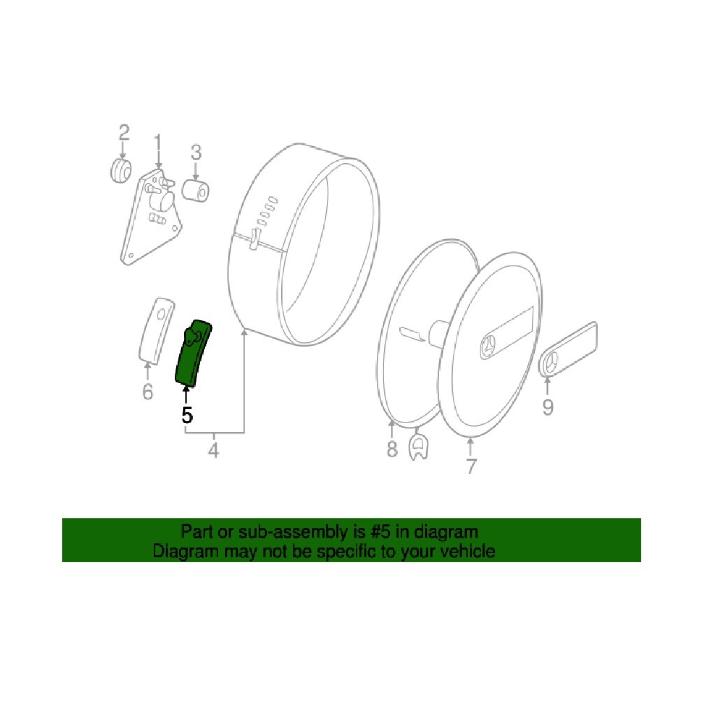 Genuine OEM Latch Kit for Mercedes 4638900389 | eBay