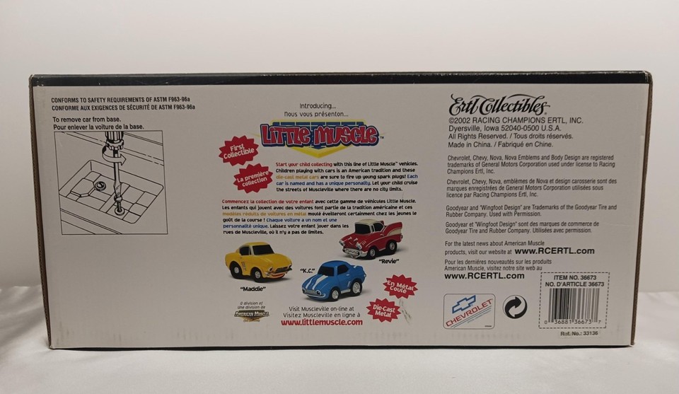 American Muscle 1966 Pro Stock Nova-Yellow 1:18 Scale Diecast Replica ...